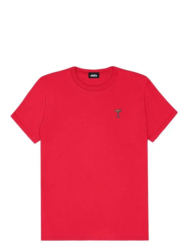 DALIX Coffee Martini Jersey Tee - Red