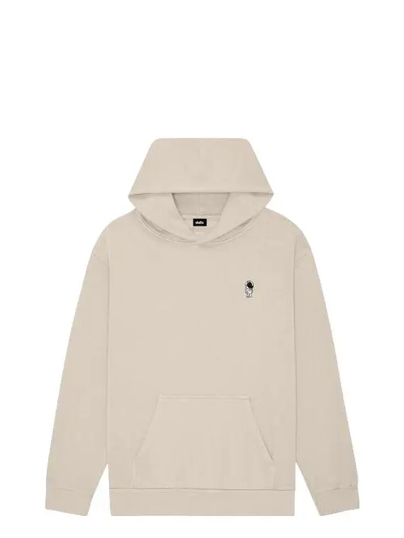 DALIX Relaxed Fit Heavyweight Hoodie - Beige