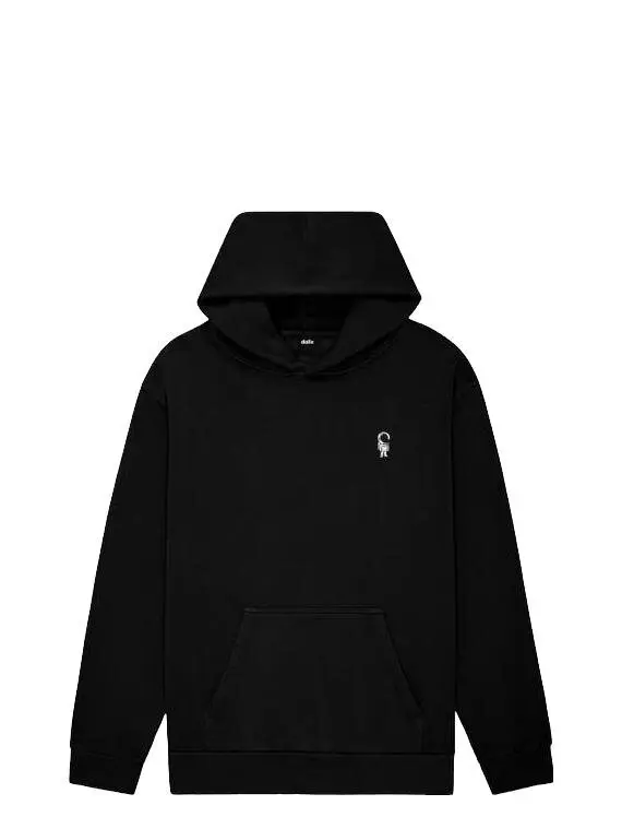 DALIX Relaxed Fit Heavyweight Hoodie - Black