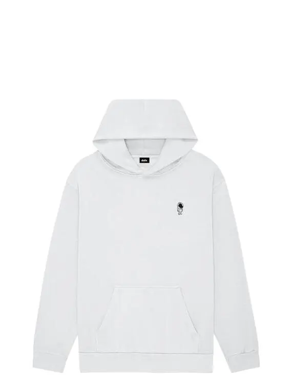 DALIX Astronaut Heavyweight Relaxed Hoodie - Lunar Gray