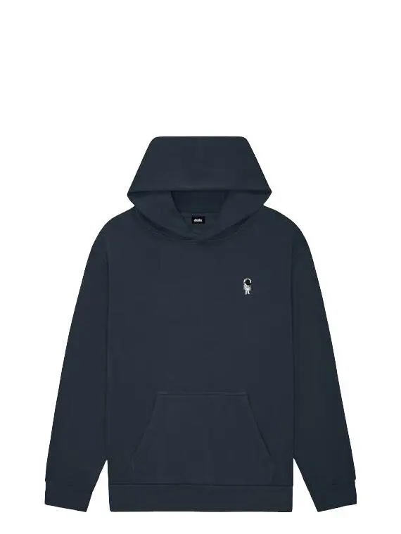 DALIX Heavyweight Relaxed Hoodie - Navy Blue