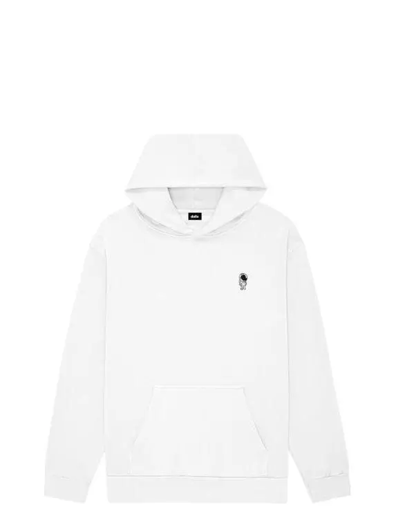 DALIX Relaxed Fit Heavyweight Hoodie - White