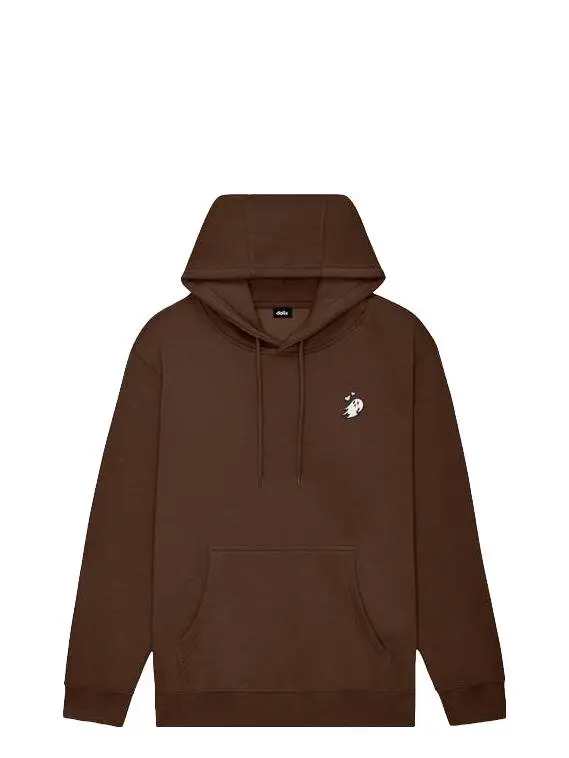 DALIX Heartly Ghost Midweight Hoodie - Chestnut