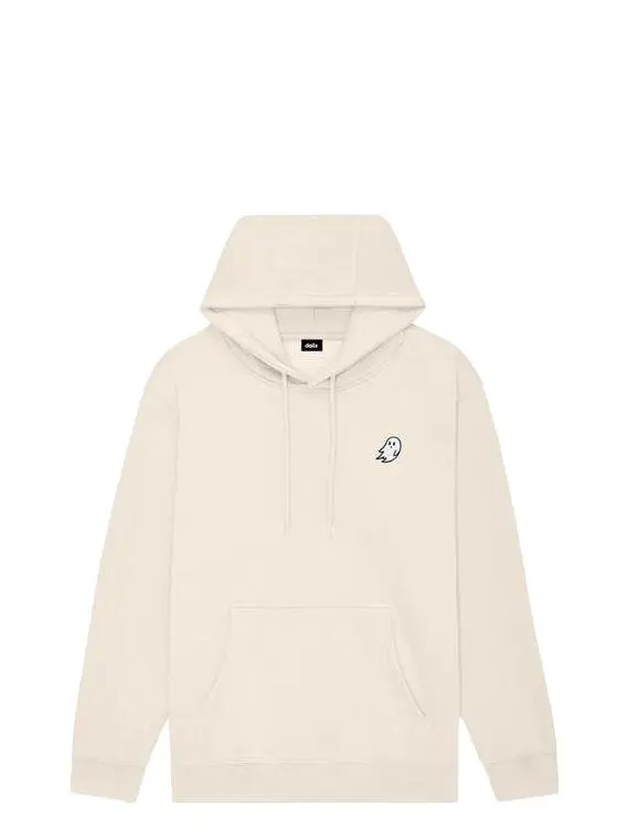 DALIX Ghost Embroidered Midweight Hoodie - Sandshell
