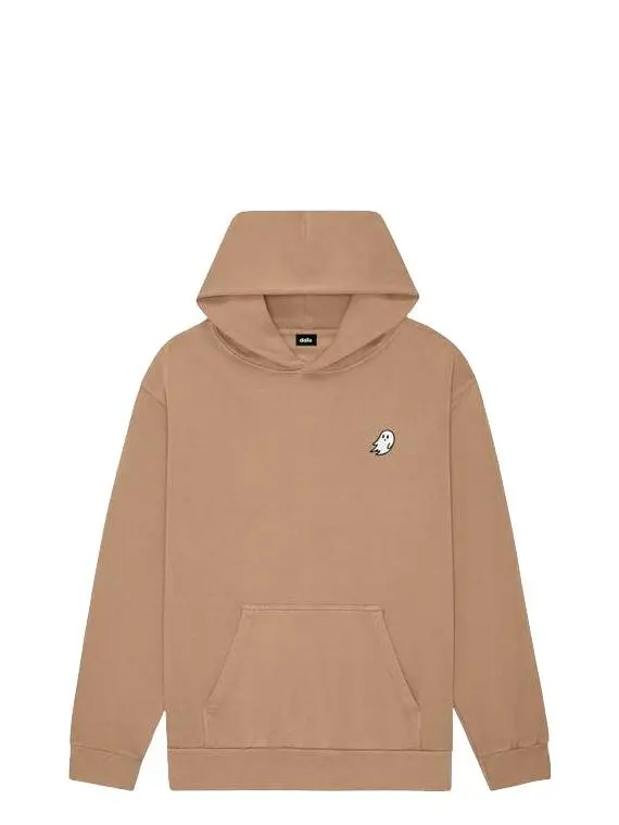 DALIX Relaxed Fit Midweight Fleece Hooded Sweatshirt - Camel