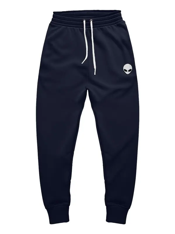 DALIX Alien Midweight Fleece Jogger Pant - Navy Blue