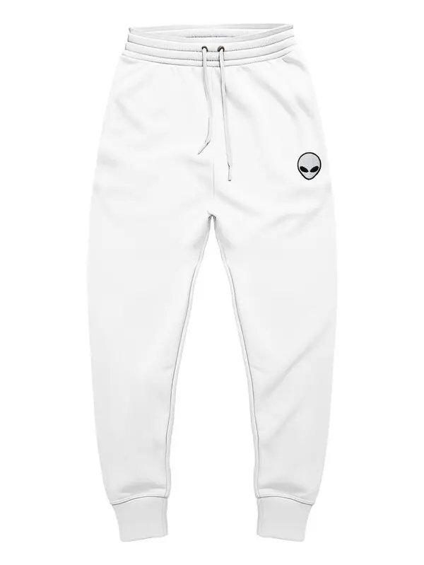 DALIX Alien Midweight Fleece Jogger Pant - White