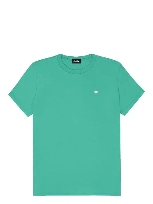 DALIX Relaxed Jersey Tee - Teal