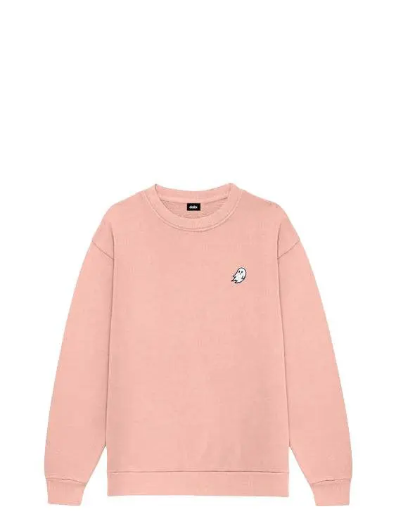 DALIX Heavyweight Relaxed Fit Sweatshirt - Pink