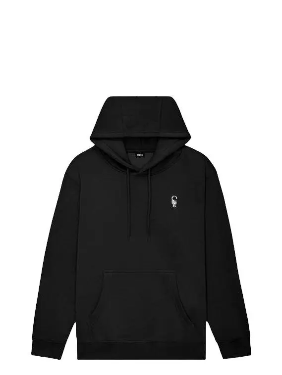 DALIX Astronaut Midweight Hoodie - Black