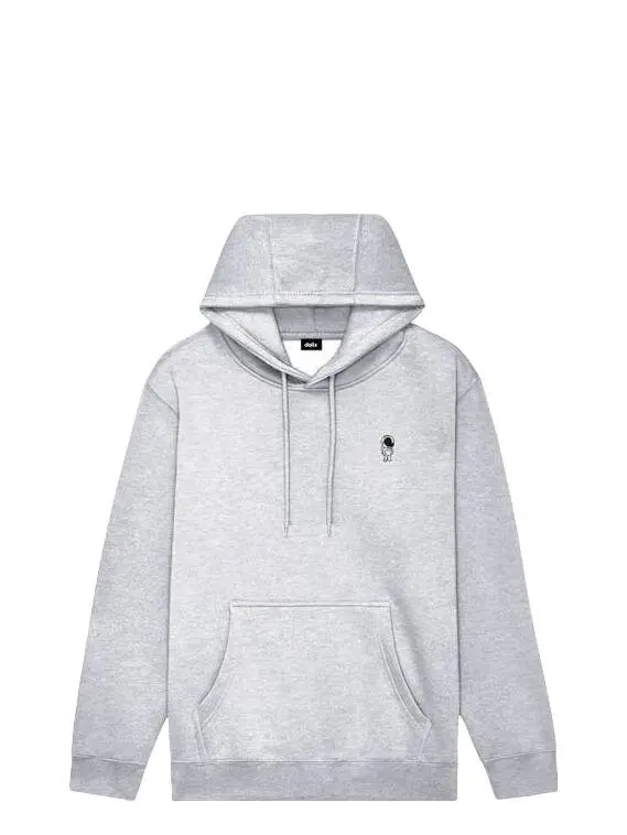 DALIX Astronaut Midweight Hoodie - Heather Gray