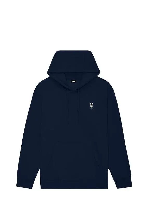 DALIX Astronaut Midweight Hoodie - Navy Blue
