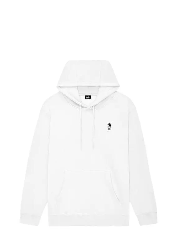 DALIX Astronaut Midweight Hoodie - White