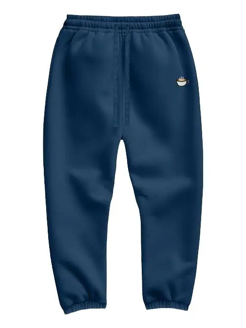DALIX Midweight Fleece Relaxed Sweatpant - Blue
