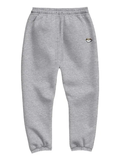 DALIX Midweight Fleece Relaxed Sweatpant - Htr Gray