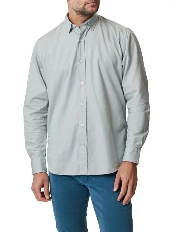 34 Heritage Luxe Twill Button-up Shirt - Pearl Blue