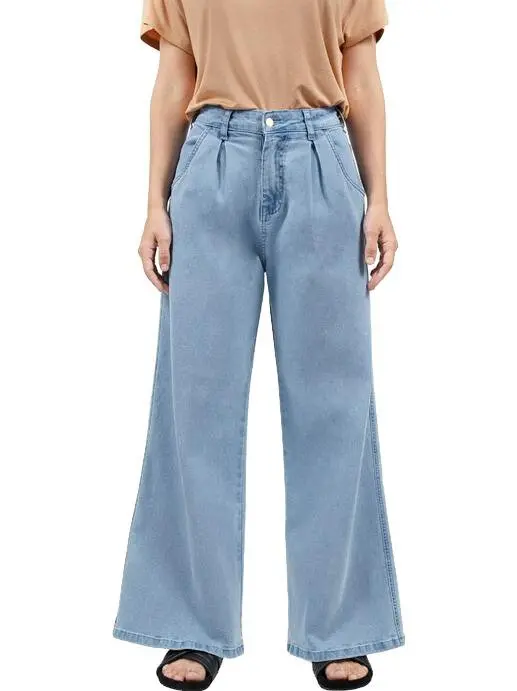 1PEOPLE-US Los Angeles Wide Leg Jeans - Sky