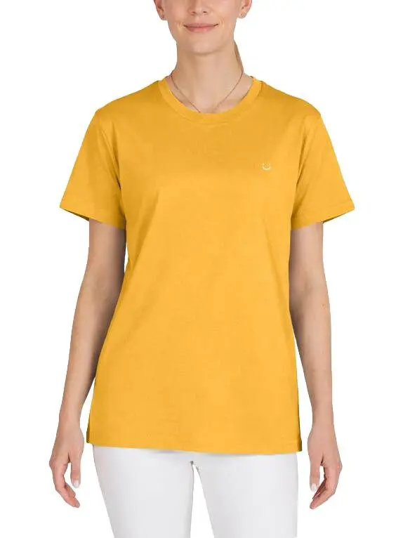 DALIX Relaxed Jersey Tee - Gold
