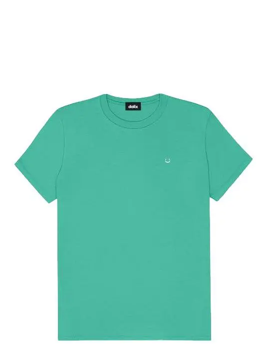 DALIX Lil Smile Jersey Relaxed Tee - Teal
