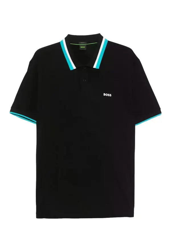 BOSS Paddy Polo Shirt - Black