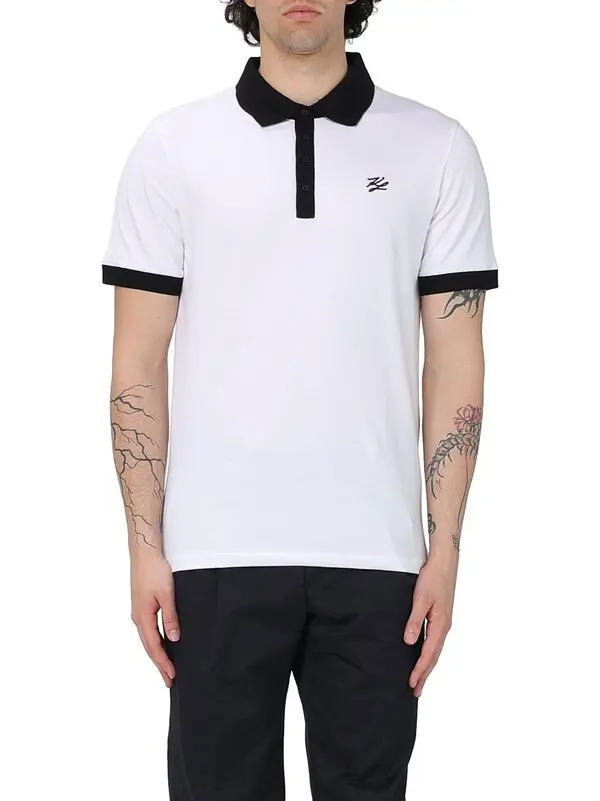 Karl Lagerfeld Polo Shirt - White