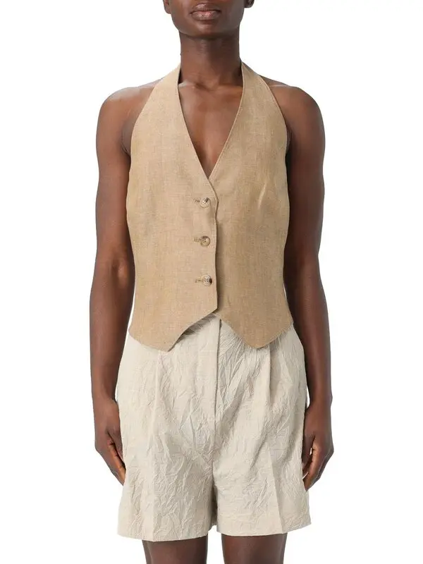 Max Mara Waistcoat - Tobacco