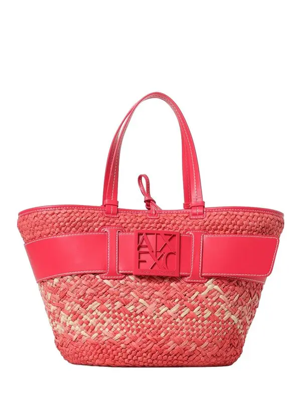 Armani Exchange Tote Bag - Coral