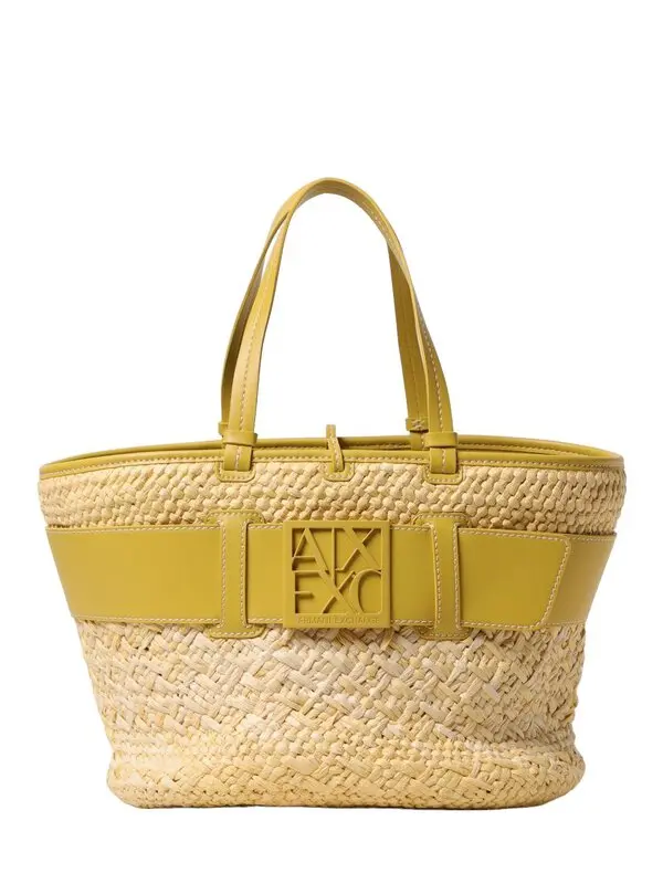 Armani Exchange Tote Bag - Yellow