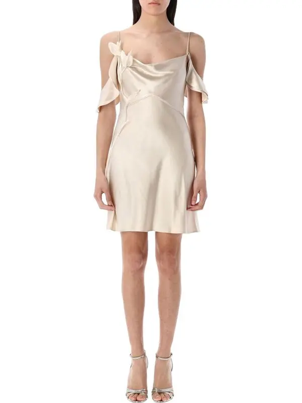 SELF-PORTRAIT Dress - Beige