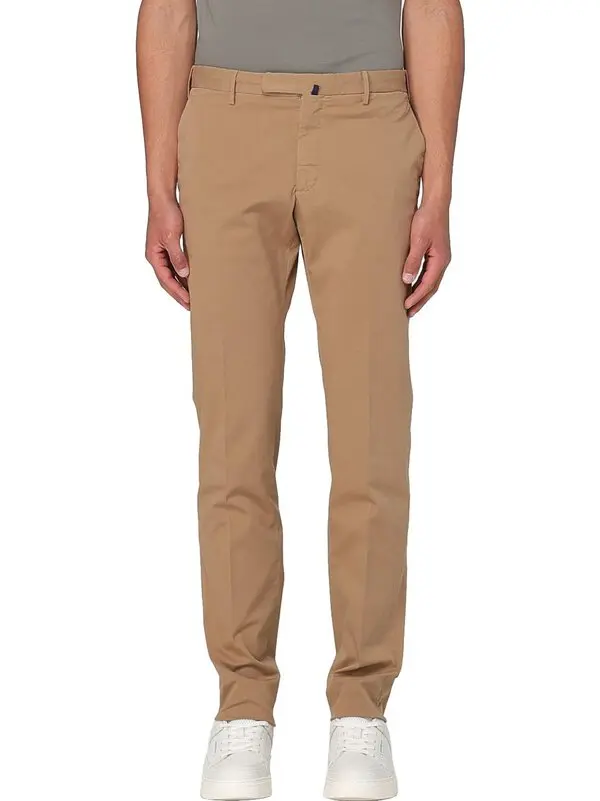 Incotex Straight Leg Trousers - Sand