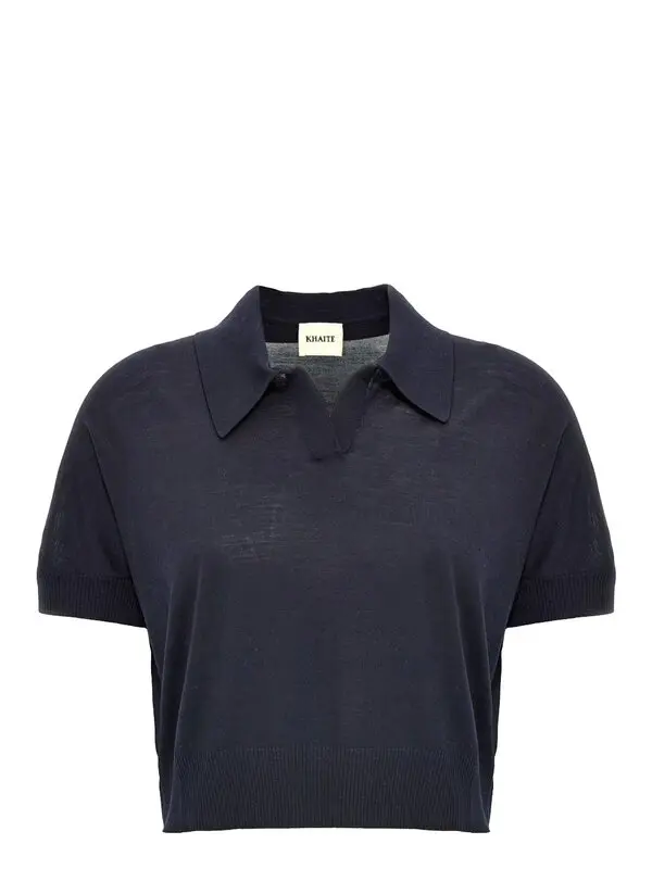Khaite Polo Shirt - Blue