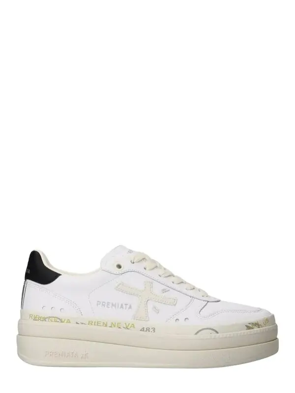 Premiata Lace Up Sneakers - Black
