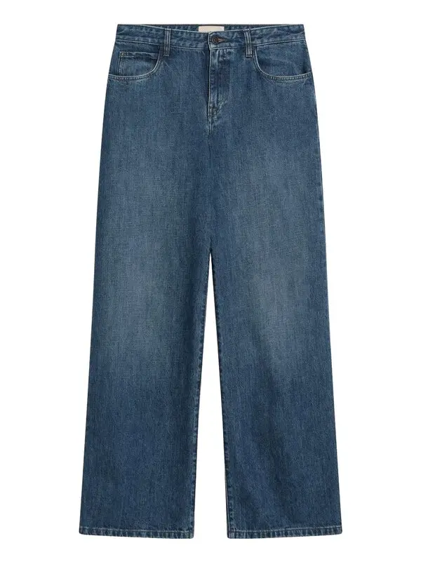 THE ROW Eglitta Wide Jeans - Blue