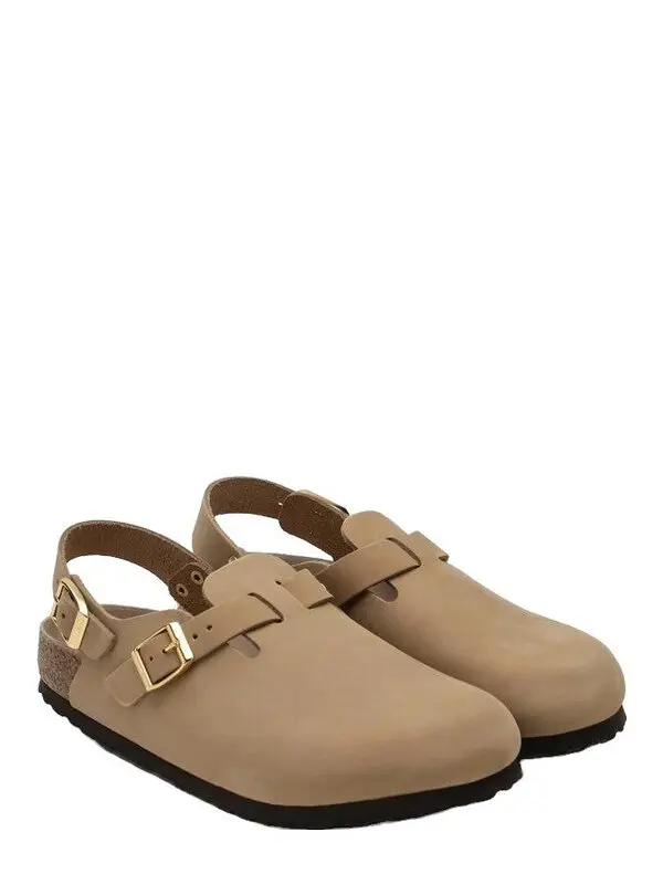 BIRKENSTOCK Tokyo Suede Loafers - Beige
