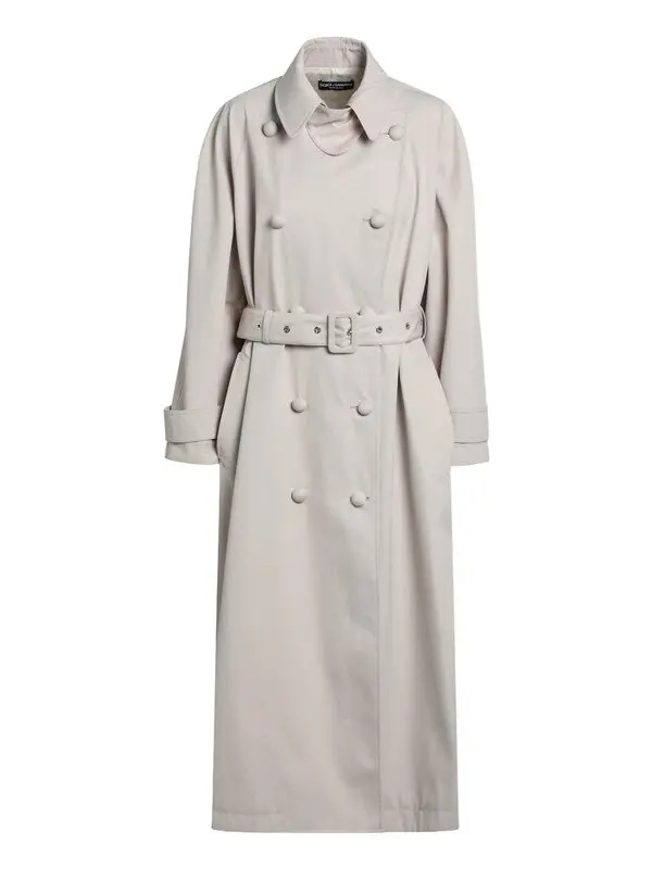 Dolce & Gabbana Cotton Drill Trench Coat - Beige