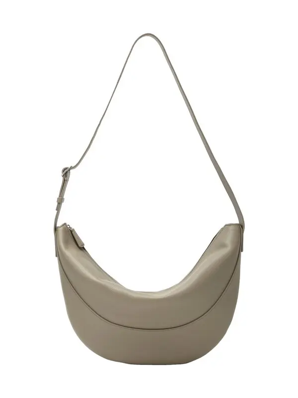 THE ROW Jouve Leather Bag - Beige