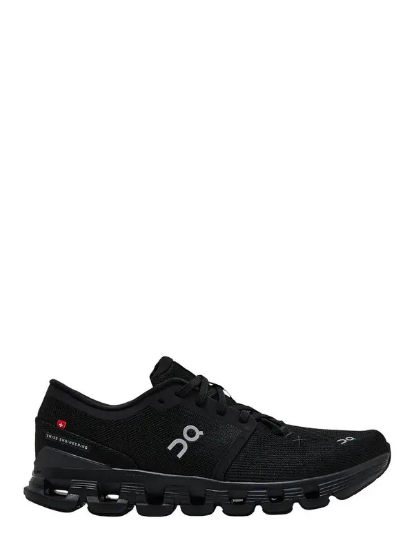 On Cloud X 4 Eclipse Sneakers - Black