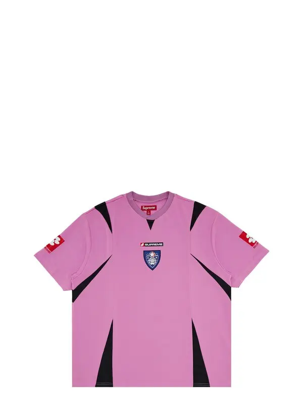 Supreme Crest Soccer Jersey - Pink