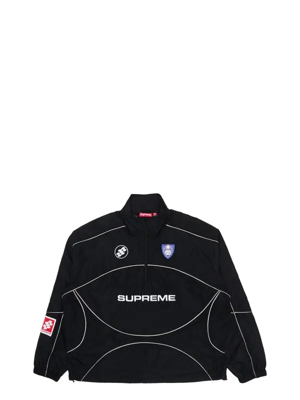 Supreme Reflective Piping Pullover - Black