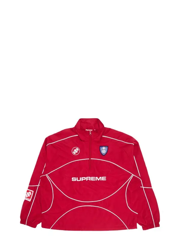 Supreme Reflective Piping Pullover - Red