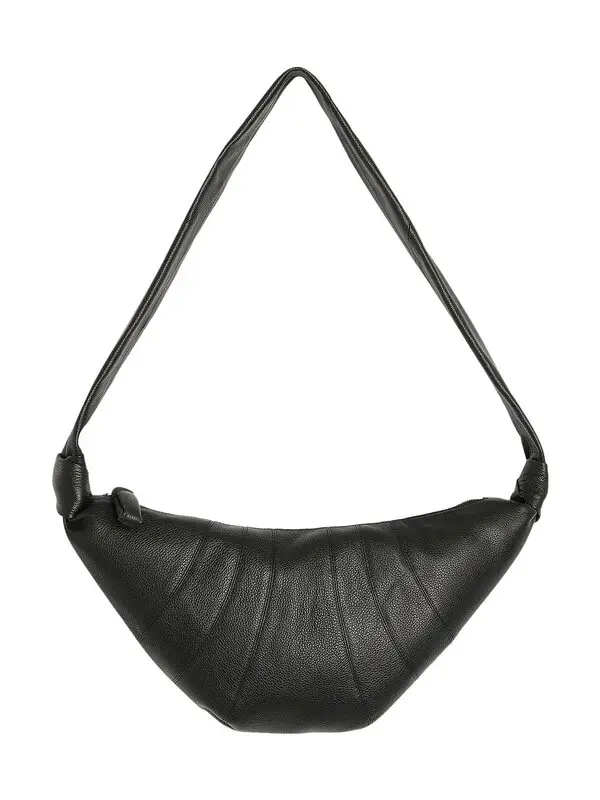 LEMAIRE Medium Croissant Bag - Black