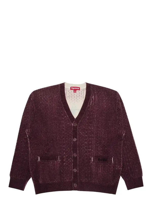 Supreme X Jane's Addiction Cardigan - Red