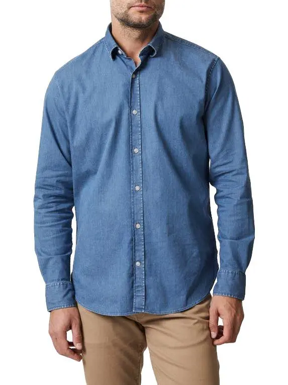 34 Heritage Denim Button-up Shirt - Light