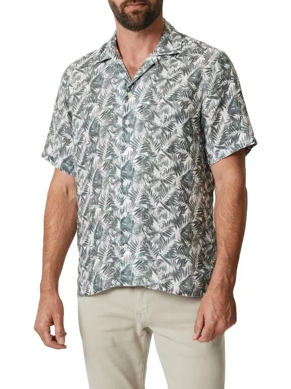 34 Heritage Jungle Print Short Sleeve Shirt - Green