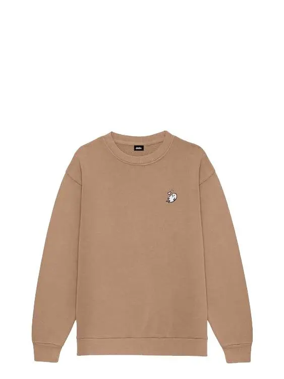 DALIX Heavyweight Relaxed Sweatshirt - Camel