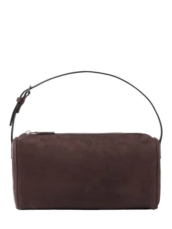 THE ROW 90s Suede Leather Tote Bag - Brown