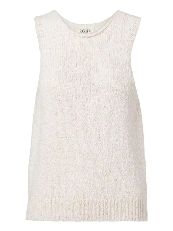 RÓHE Cotton Top - White