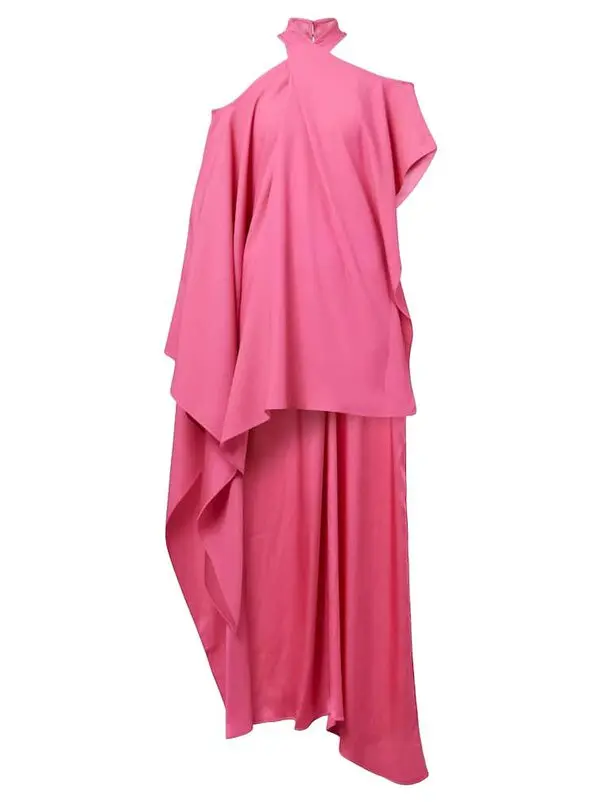 TALLER MARMO Metauro Draped Kaftan - Pink