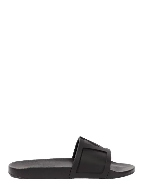 Valentino Garavani Vlogo Slides - Black