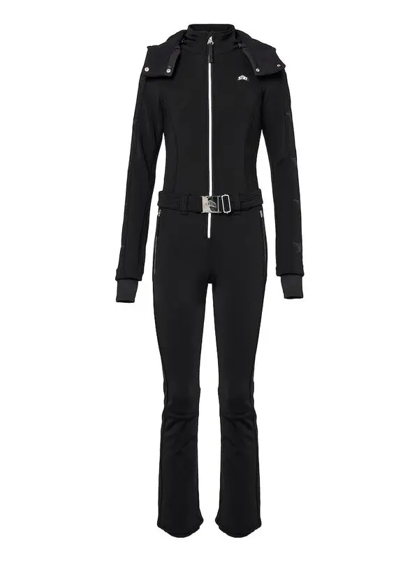 JETSET Belted Ski Suit - Black